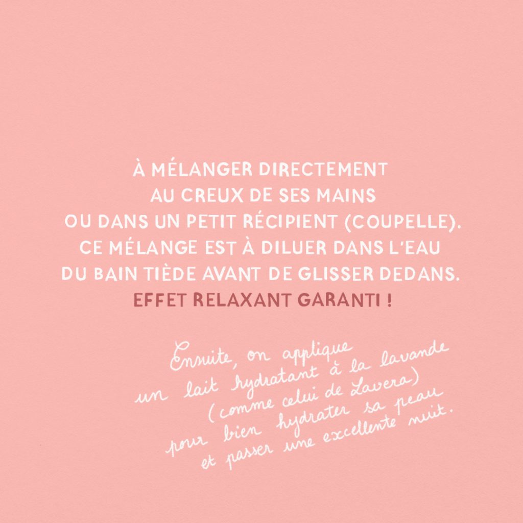 DIY : Bain relaxant express slide 1